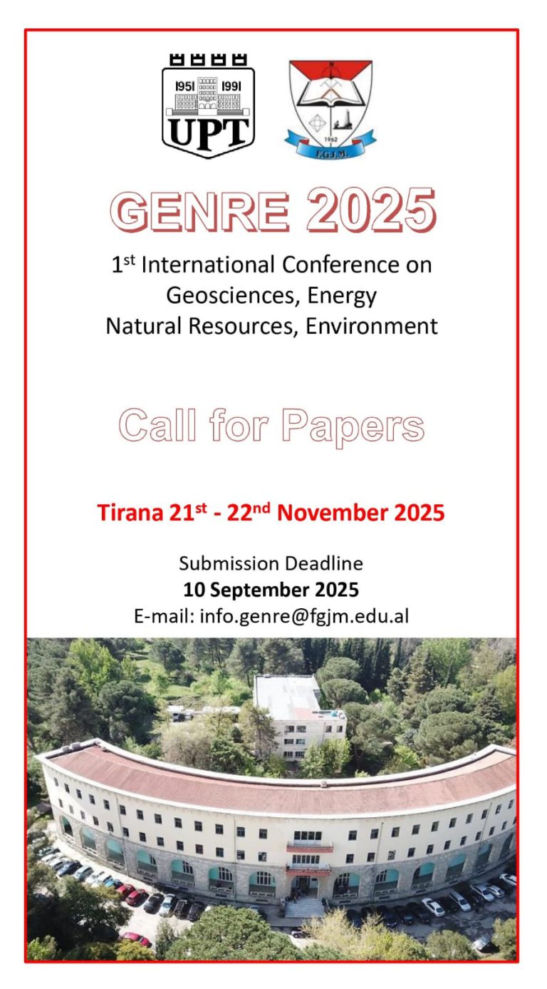 Fakulteti i Gjeologjisë dhe i Minierave – FGJM, UPT Tiranë